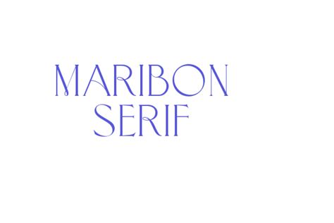 maribon serif font free [download now]