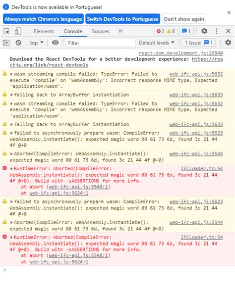 Error On Web Ifc Three Instalation In A Nextjs App · Issue 166 · Thatopenweb Ifc Three · Github