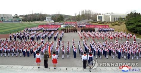 태양절 맞아 조선소년단 전국연합단체대회 개최