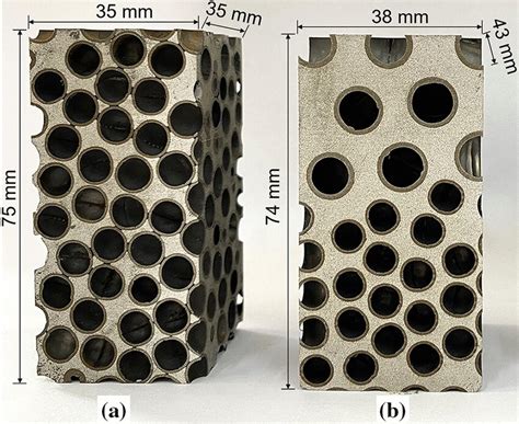 Hsrc Specimens For The Quasi Compression Test A Hsrc B Fg Hsrc