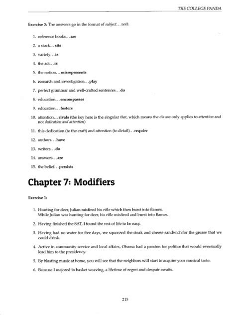 Modifiers Pdf
