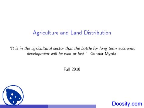 land distribution human resource lecture slides slides human