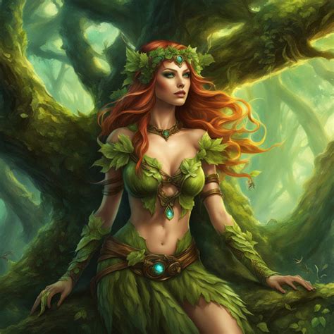Sexy Dryad By Kerrick89 On Deviantart