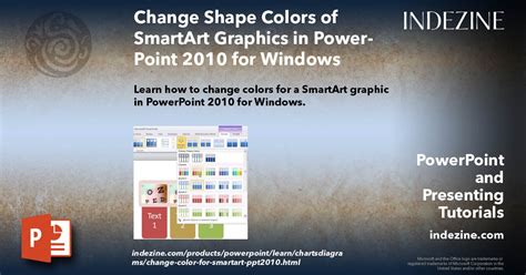 Change Shape Colors Of SmartArt Graphics In PowerPoint For Windows