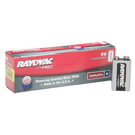 Alkaline 9v Battery 12 Pg Abel Supply