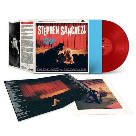 Stephen Sanchez Angel Face Red Lp By Stephen Sanchez The Sound Of
