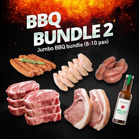Jumbo All In Bbq Bundle 8 10 Pax East Side Butchers