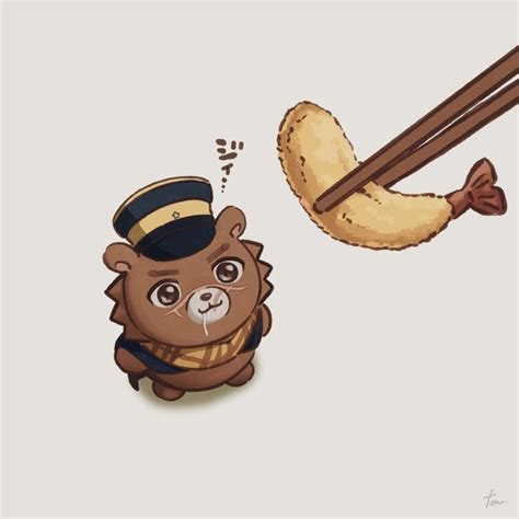 Tonta Tonta1231 Sugimoto Saichi Golden Kamuy Cub Food Request