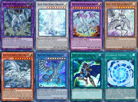 Blue Eyes Ultimate Dragon Deck Yugioh Saga Of Blue Eyes White Dragon