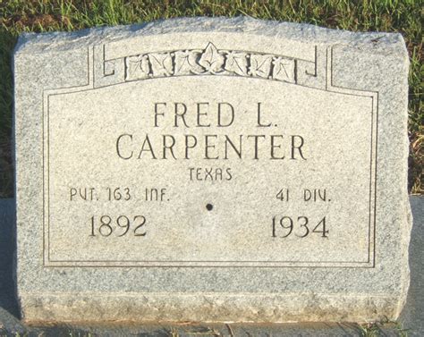 Fred L Carpenter 1892 1934 Find A Grave Memorial
