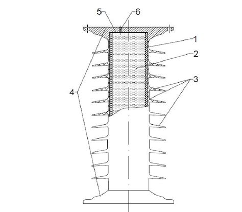 Composite High Voltage Post Insulators Of Tubular Construction With An
