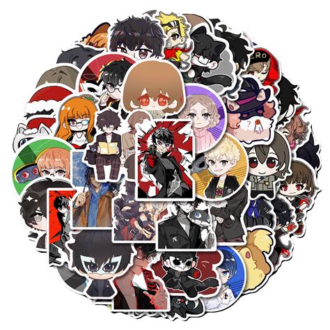 1 Packs Nymphcartoon Series Graffiti Cross Border Cartoon View Stickers