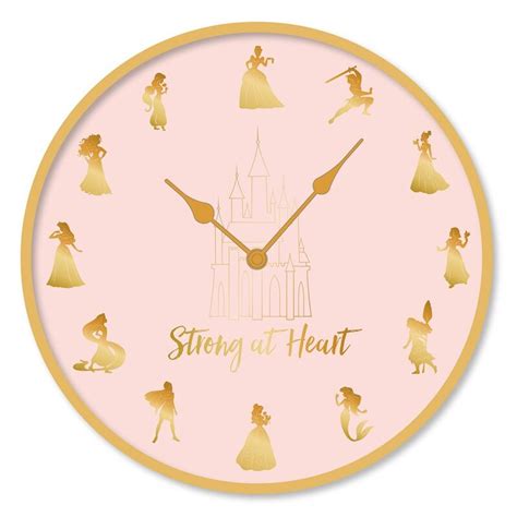 Disney Princess Wall Clock Plush World
