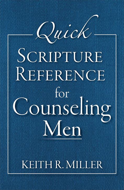 Quick Scripture Reference For Counseling Men Love Sync Up
