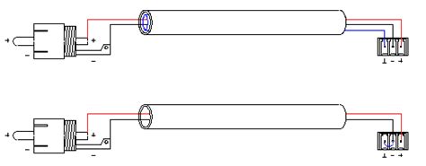 how to connect unbalanced output 2 connectors with balanced input 3