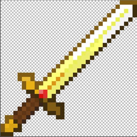 Minecraft Gold Sword