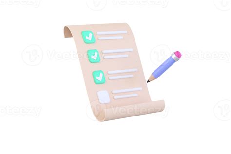 Document Task Management Todo Check List Work Project Plan Concept