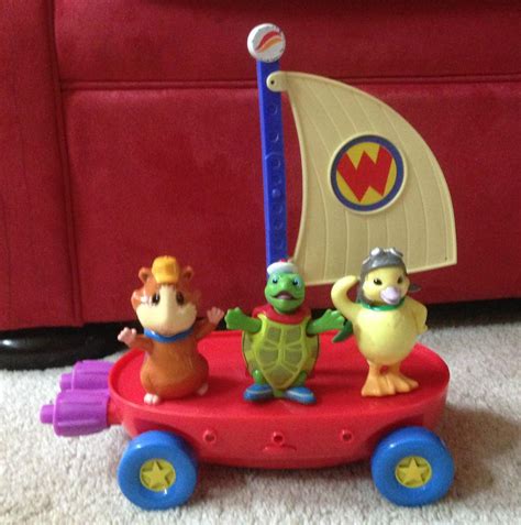 Wonder Pets Fly Boat Raft Lenny Tuck And Ming Ming 6 Figures And Wonder