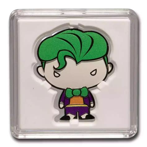 2020 Niue Dc Comics 1 Oz Silver Chibi Coin Collection The Joker