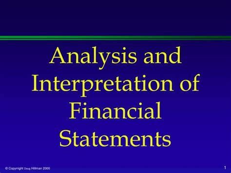 Ppt Analysis And Interpretation Of Financial Statements Powerpoint