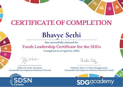 Thrilled To Share That I Have Successfully Completed The Youth Leadership Certification For