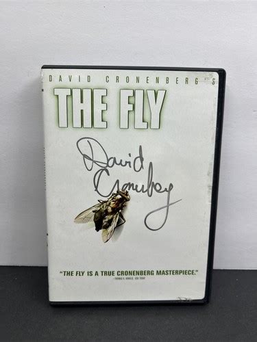 David Cronenberg Signed The Fly 1986 2xdisc Rare Collectors Edition Dvd Ebay