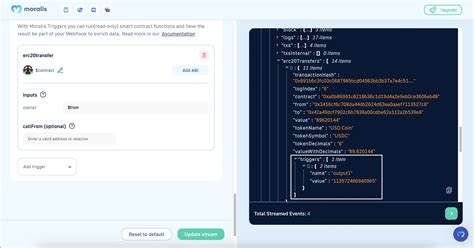 Triggers Moralis Api Documentation