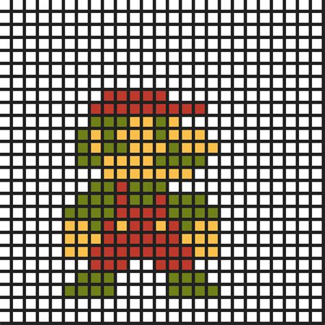 Mario Pixel Grid Brik Pixel Art On X New Pixelart Template Now