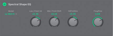 Sculpture Spectral Shape Eq In Logic Pro For Ipad Apple Support