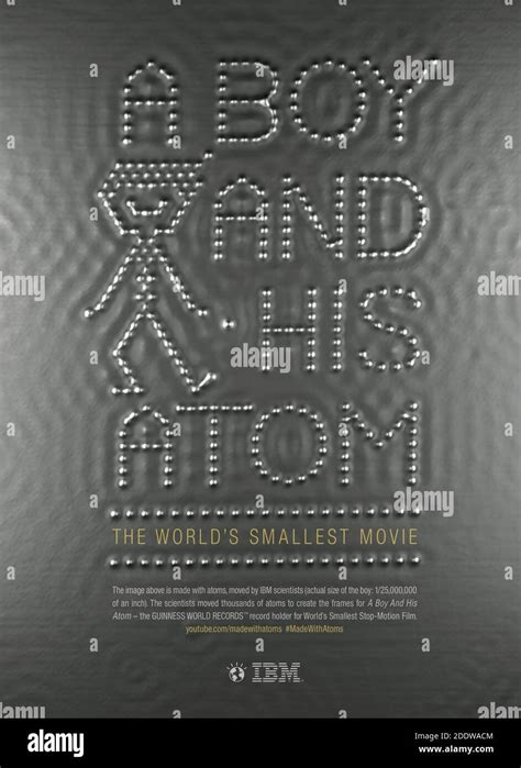 A Boy And His Atom 2013 Directed By Nico Casavecchia Credit Ibm