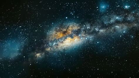Close Up Of The Milky Way Galaxy With Stars And Space In The Universe