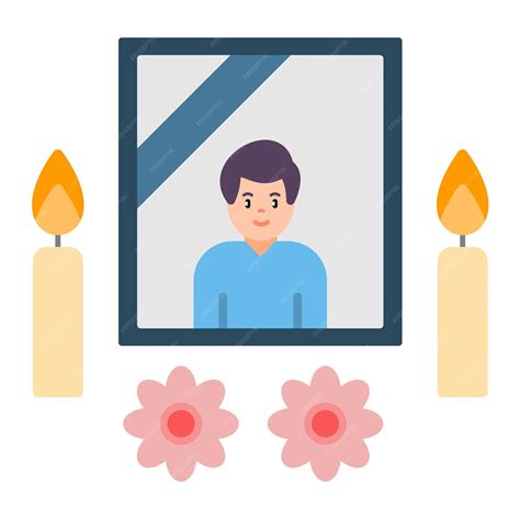 Premium Vector Portrait Flat Illustration