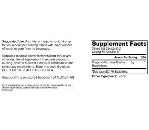 Creatine Monohydrate Onnit Nootrofit