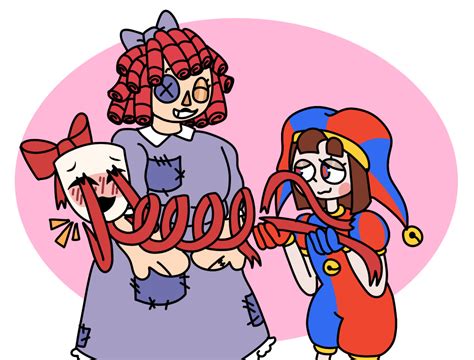 Pomni X Gangle On Tumblr