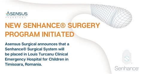 Asensus Announces Sale Of Senhance Robotic System In Romania Asensus