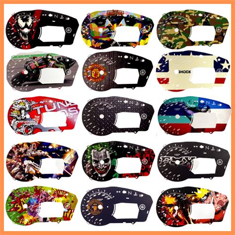 Yamaha Y15zr Y15 Meter Sticker V1 Ready Stock Sticker Meter Yamaha Y15 Code My59 My72 Shopee