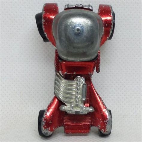 Hot Wheels Redline Red Baron 1970 Red Made In Hong Kong 4873526287
