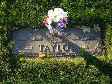 Frank Eugene Taylor 1917 1978 Find A Grave Memorial