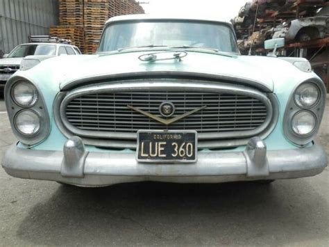 1957 Nash Ambassador No Reserve Solid California Car For Sale