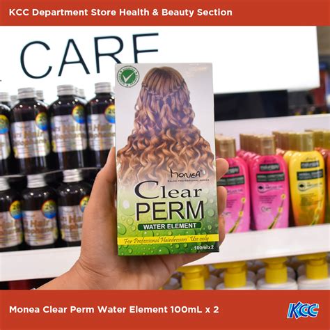 Monea Clear Perm Water Element 100ml Kcc Mall Of Marbel