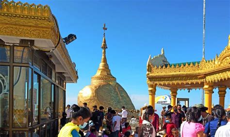 ကျိုက်ထီးရိုးဘုရား ကင်ပွန်းစခန်းတောင်တက်ကားဂိတ်၌ ပစ်ခတ်မှုဖြစ်ပွားခဲ့ရာ