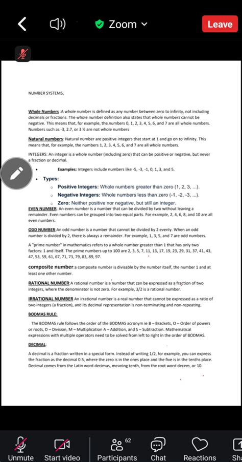 Maths Class 1 24032025