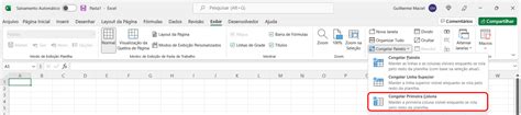 Como Fixar Coluna No Excel Smart Planilhas
