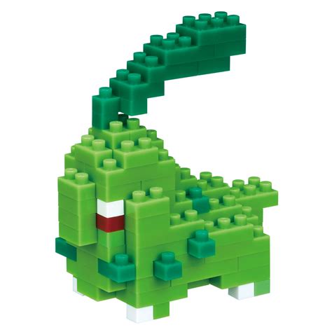 Chikorita Nanoblock Building Kit 120 Pieces Nanoblock Pokemon 120