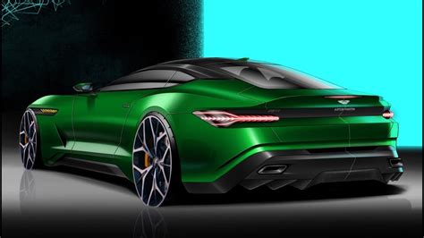 Aston Martin Db12 Rear Part 2 Youtube