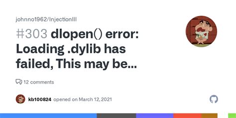 Dlopen Error Loading Dylib Has Failed This May Be Because Swift