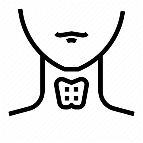 Check Gland Health Hyper Hypo Thyroid Icon
