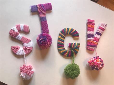 30 Diy Yarn Wrapped Letter Ideas That Look Random Until Everything Clicks