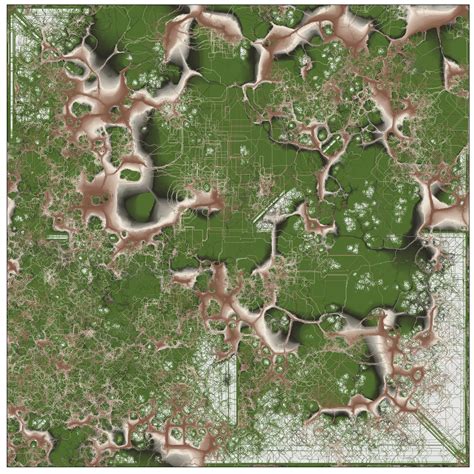 some more fun with physarum algorithms i m really enjoying the map