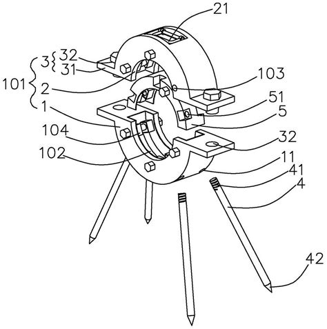 一种市政道路排水管道保护支架的制作方法